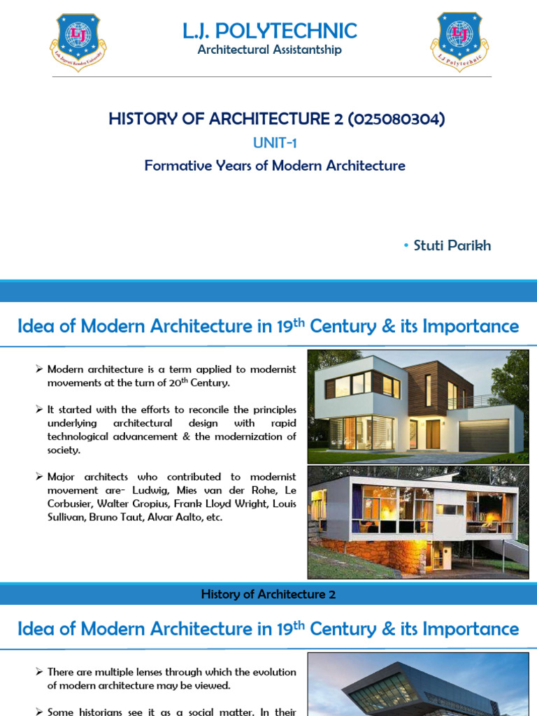 Unit 1 | PDF | Architectural Elements | Architectural Design