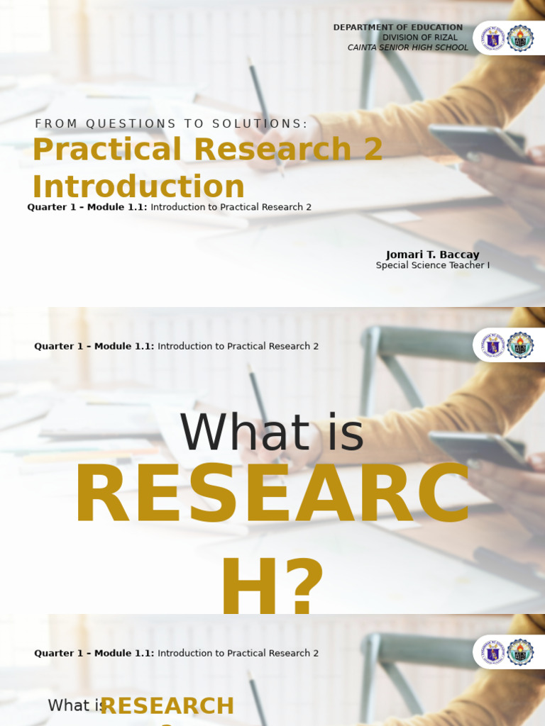 Practical Research 2: An Introduction | PDF | Science | Social Sciences