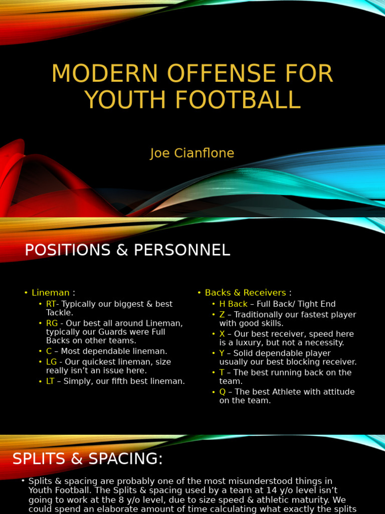 Modern Offense For Youth Football | PDF | Quarterback | Sports