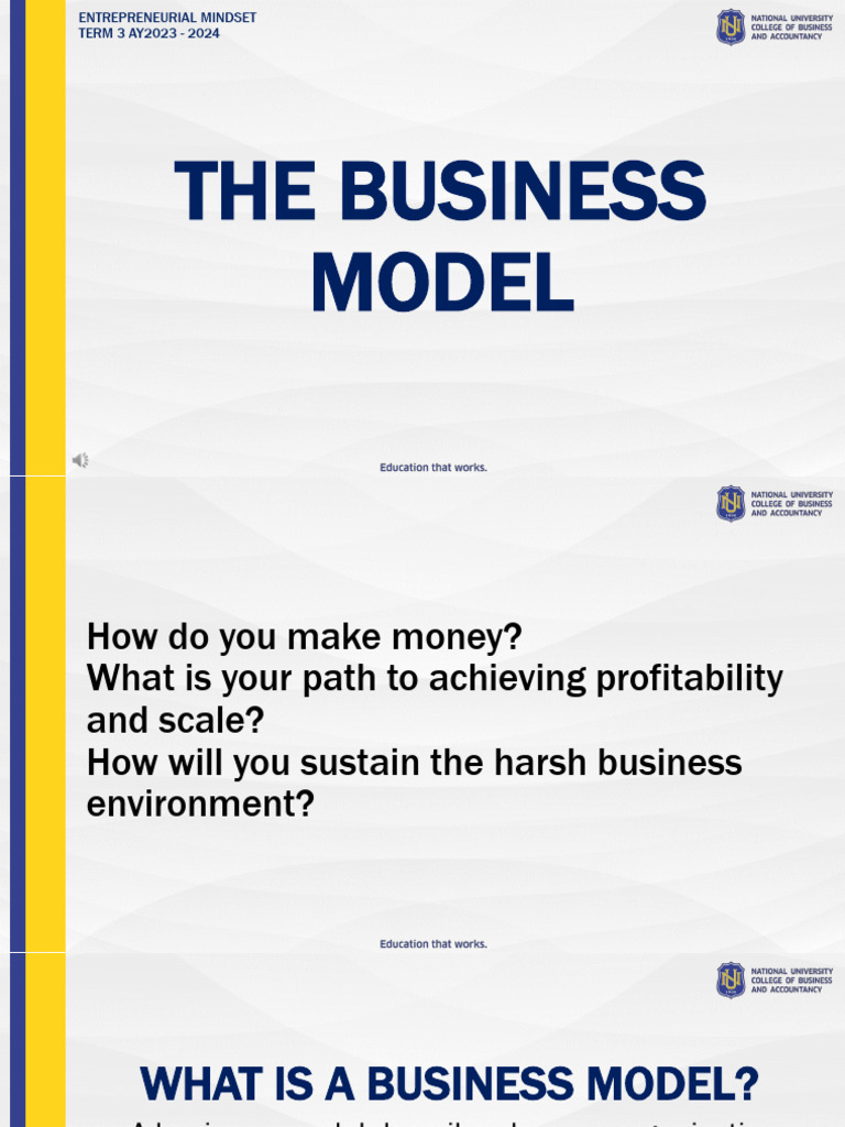 6 Business Model | PDF | Lean Startup | Business Model