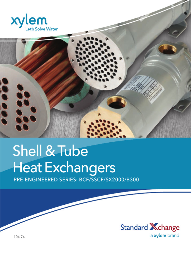 104-74_shelltube | PDF | Pipe (Fluid Conveyance) | Heat Exchanger