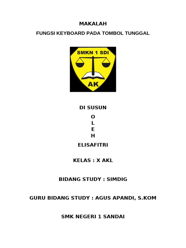 Fungsi Keyboard-WPS Office | PDF