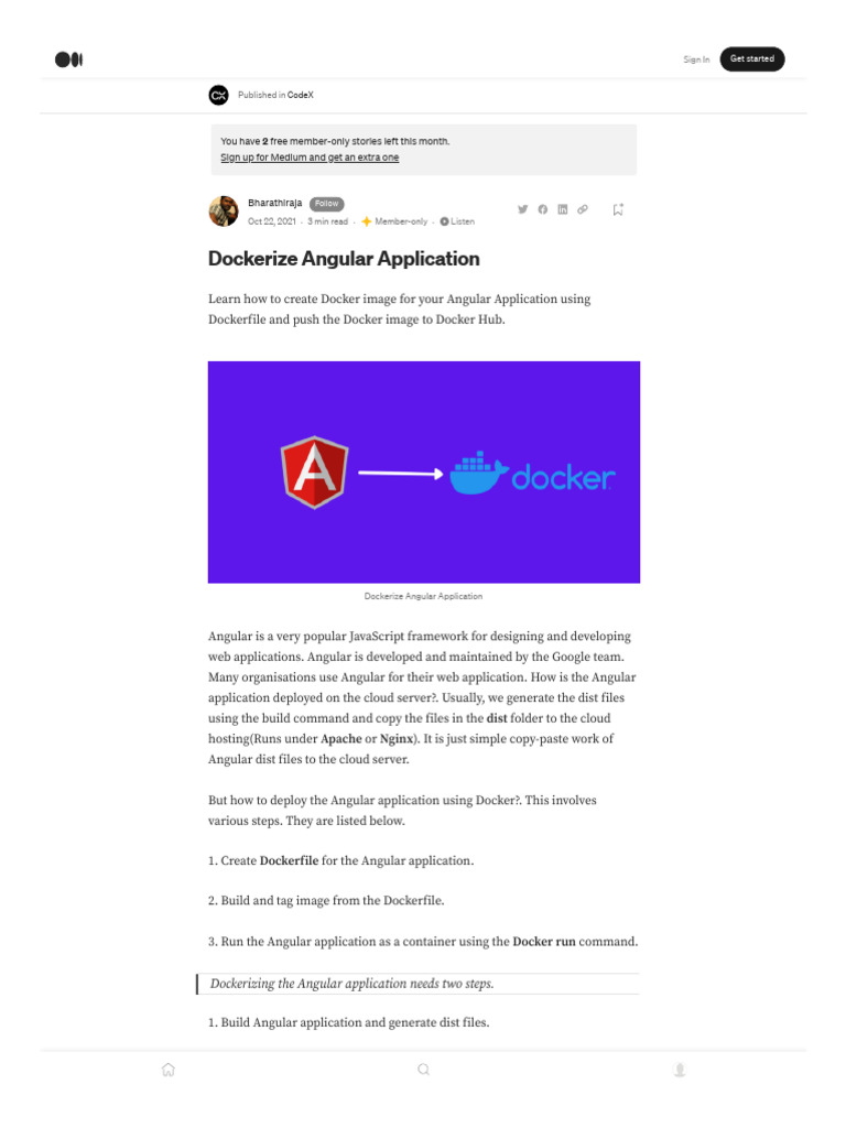 Dockerize Angular Application Learn How To Create Docker Image For 8588