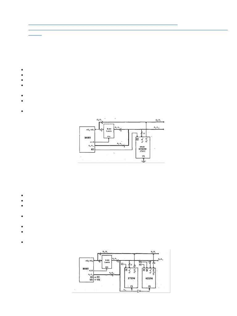 8085_Memory Interfacing Problems | PDF | Random Access Memory ... 8085_Memory Interfacing Problems | PDF | Random Access Memory ...