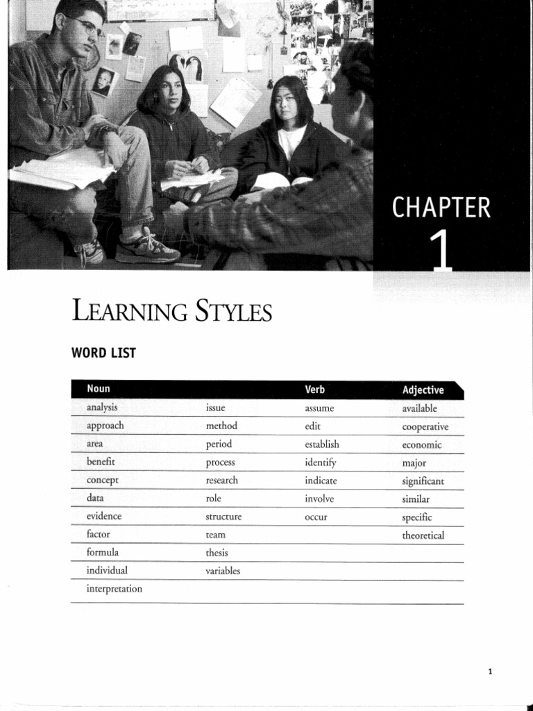1 - Learning Styles | PDF