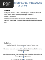 Menthol (Isolation, Identification and Analysis) | PDF | Chromatography ...