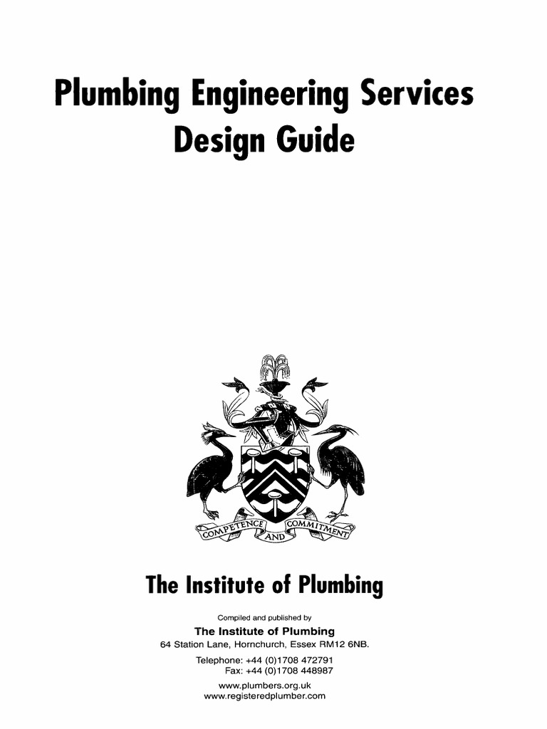 The Institute of Plumbing 2002 Plumbing Engineering Services Design ...
