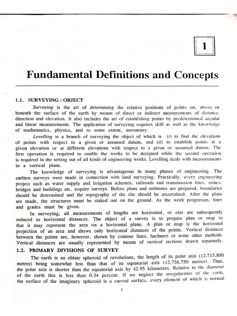 Arch.-Unit-1-Fundamental Definition and Concepts | PDF