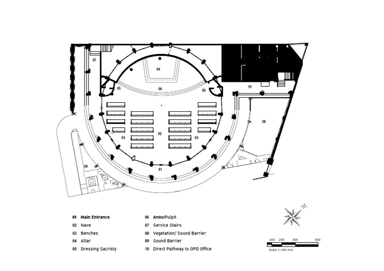 Chapel Floor Plan and Layout Details | PDF