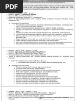 Nursing Handover Sheet Template | PDF