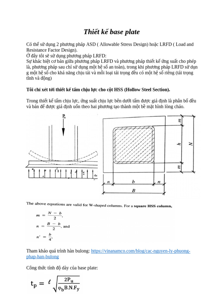 Base Plate | PDF