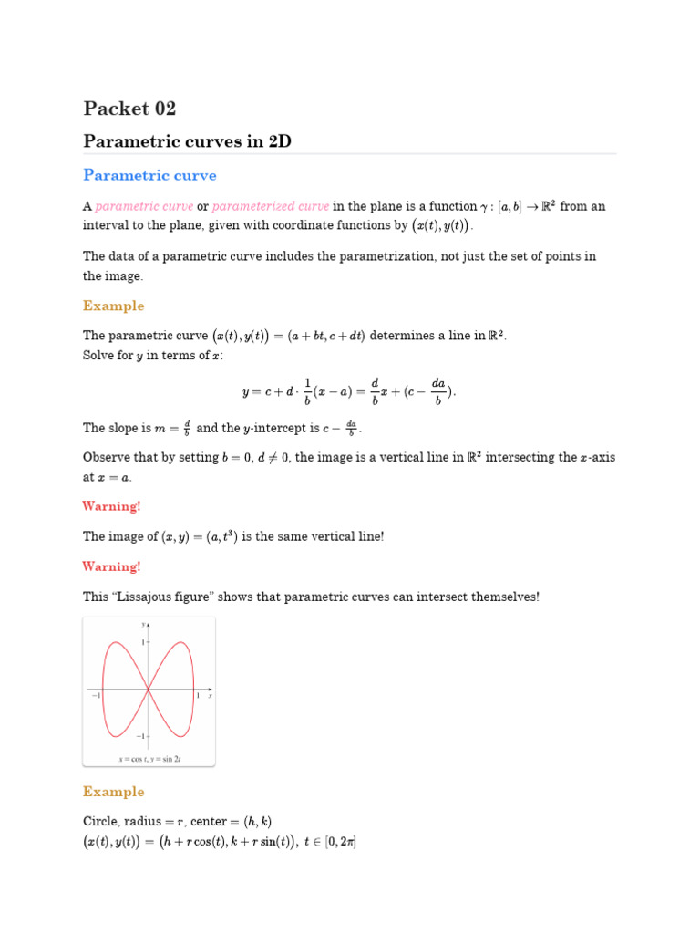 Vector-Calculus - Packet 02 | PDF | Area | Coordinate System