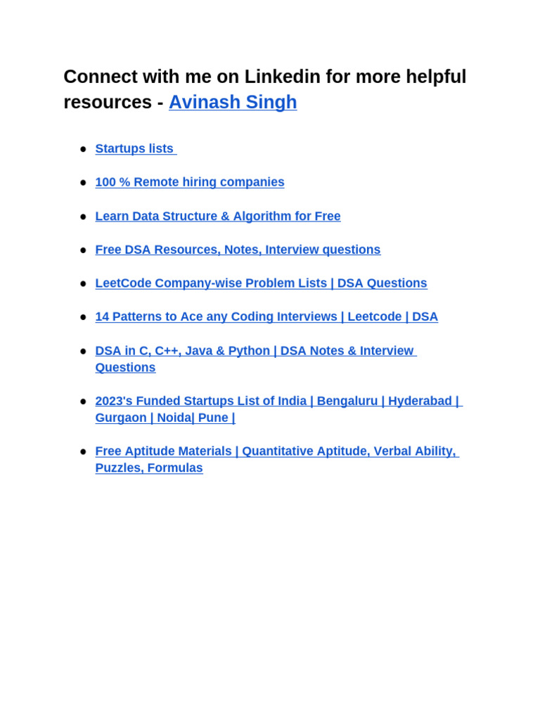 Avinash Singh | PDF