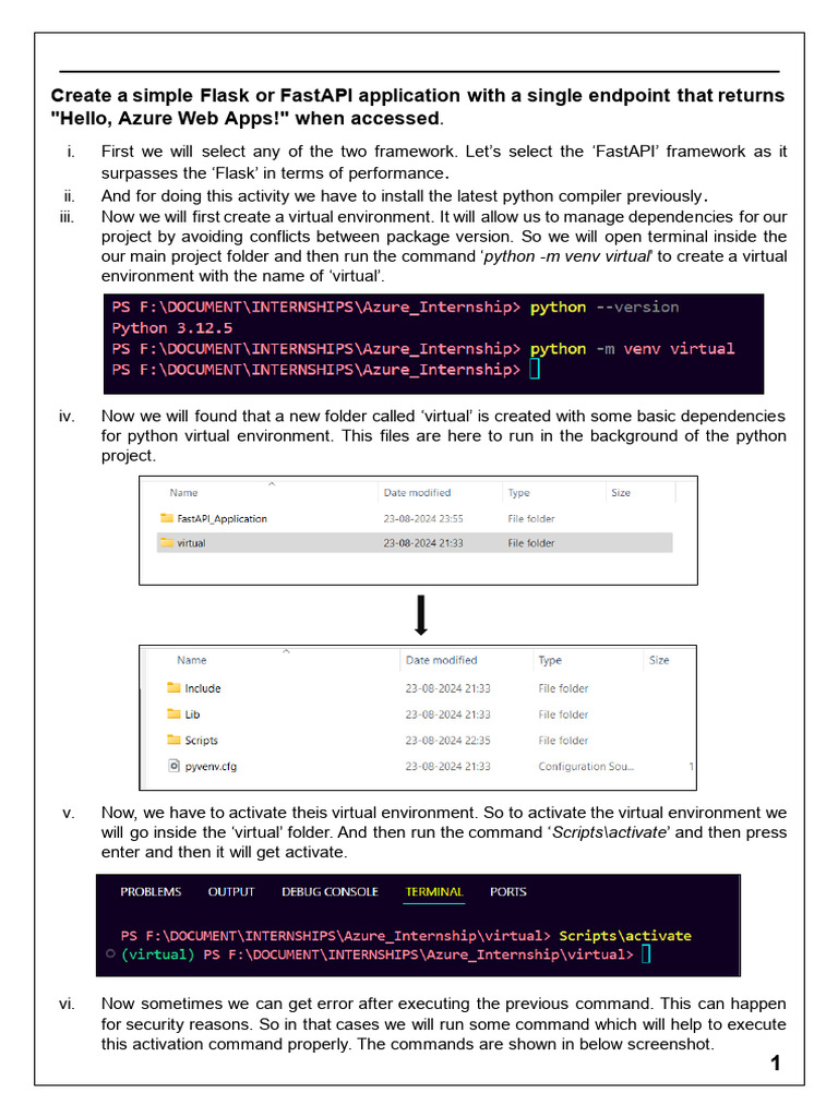 Assignment Submission Report PDF | PDF | Python (Programming Language) | Computer File