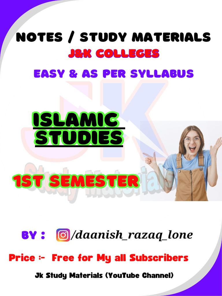 Islamic Studies 1st Sem Notes Major Minor | PDF | Arabian Peninsula ...
