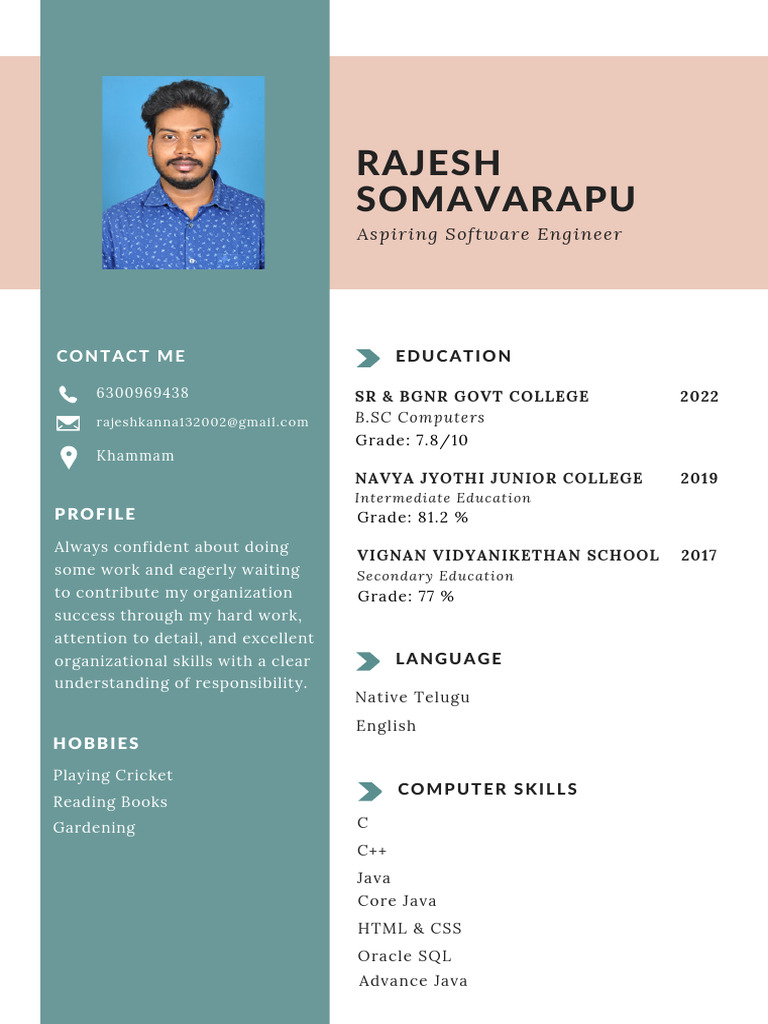 Rajesh CV | PDF