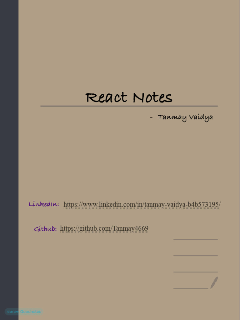 Namaste React Notes Akshay Saini Pdf Dynamic Web Page Computer Programming