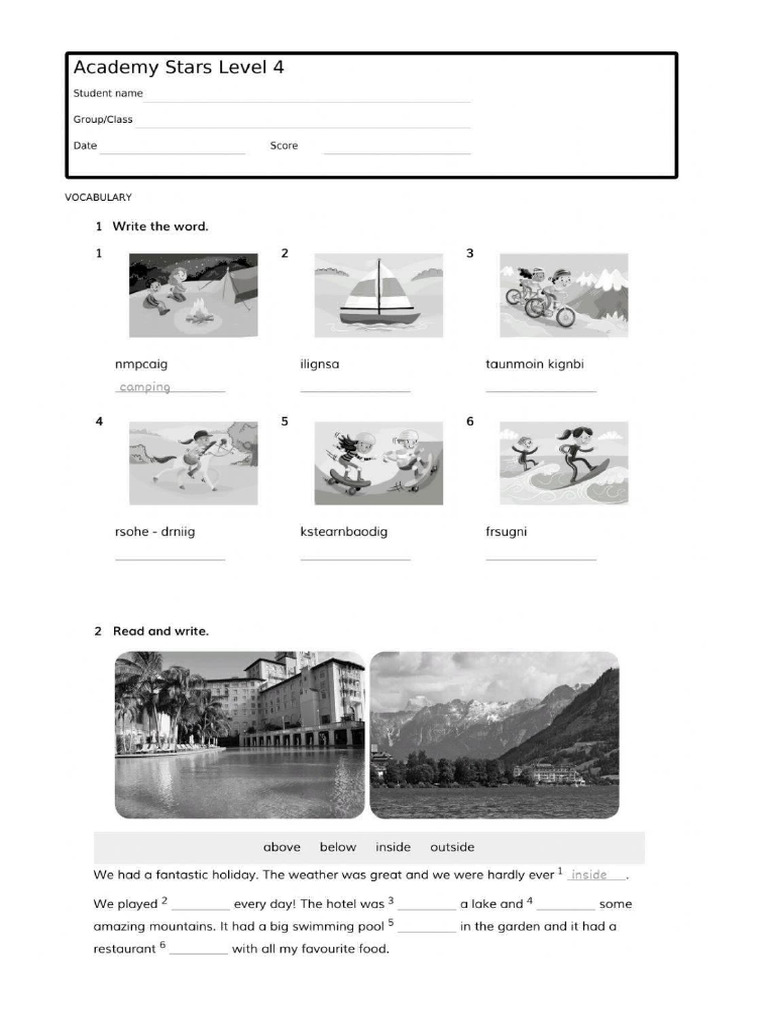 English Unit 1 | PDF