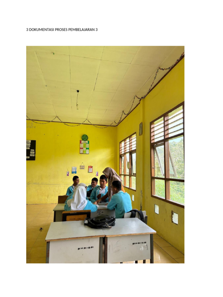 3 Dokumentasi Proses Pembelajaran 3 | PDF