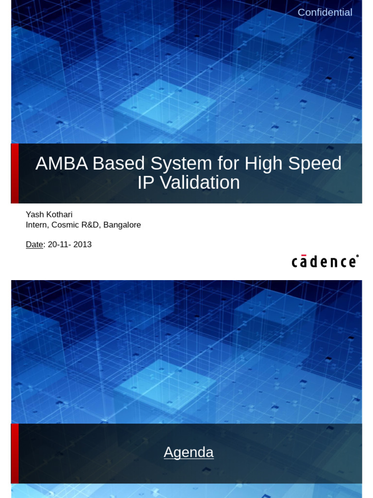 AMBA Based System For High Speed IP Validation | PDF | Booting | Computing
