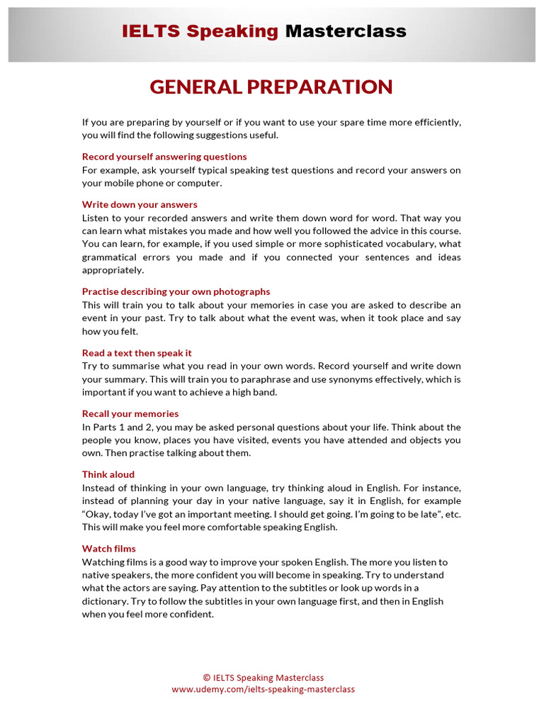 004 General Preparation | PDF | English Language | International ...