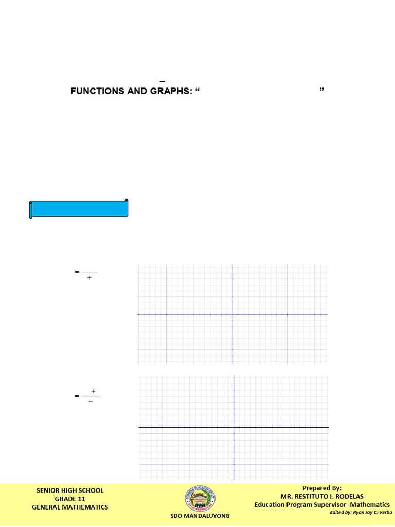 Activity Sheet 7_Gr.11_Graph of Rational Functions-converted | PDF | Function (Mathematics ...