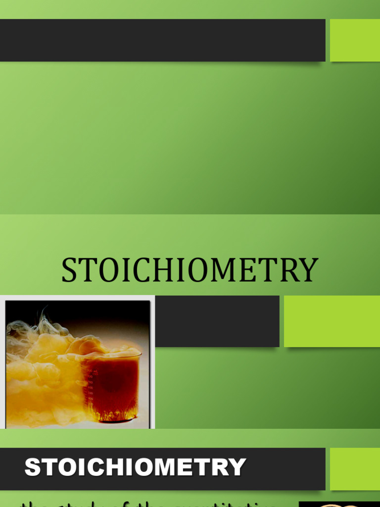 Understanding Stoichiometry Basics | PDF | Mole (Unit) | Stoichiometry
