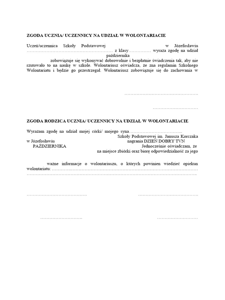 Zgoda Na Wolo. | PDF