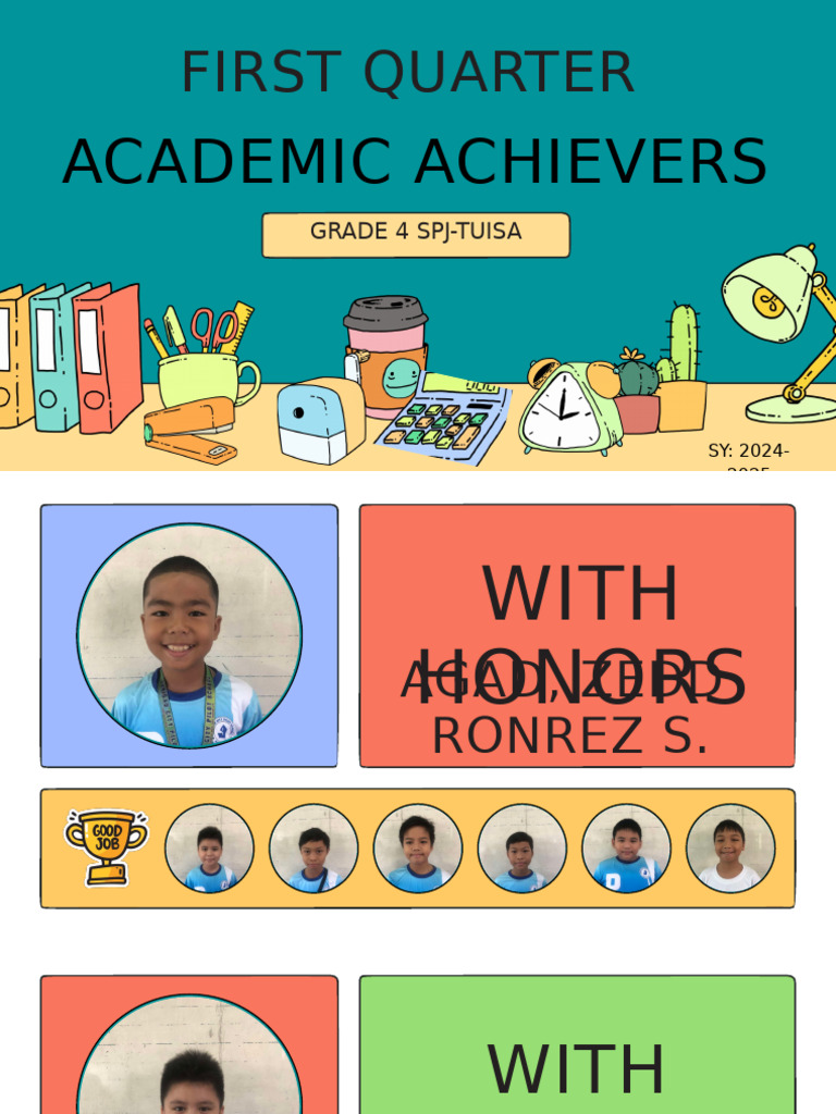 Grade 4 SPJ-Tuisa Academic Report | PDF