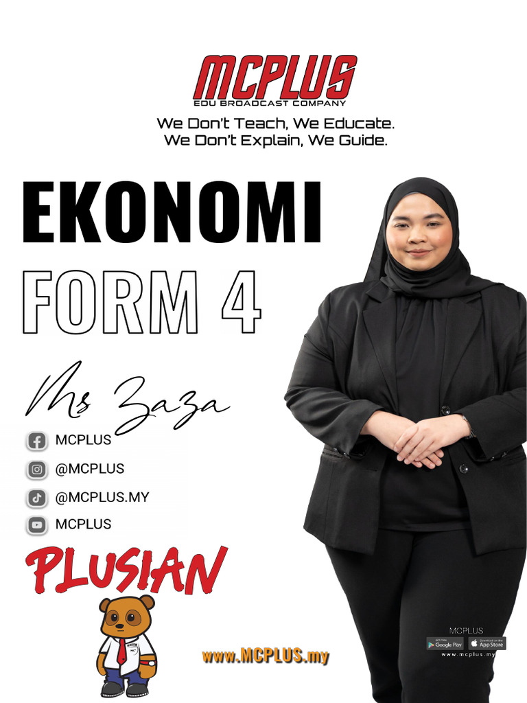 Form 4 Ekonomi MS Zaza 28.08.2024 | PDF