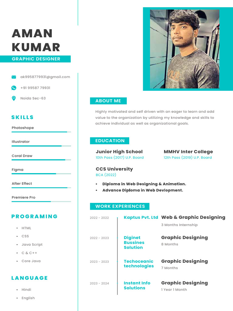 Aman CV | PDF
