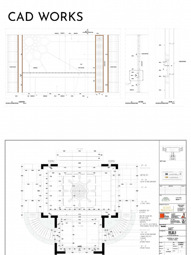 Interior Shop Drawing - Sample | PDF