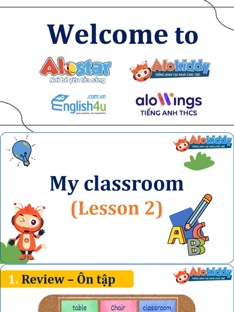 Starters1 U6 L2 Myclassroom | PDF | Classroom | Learning