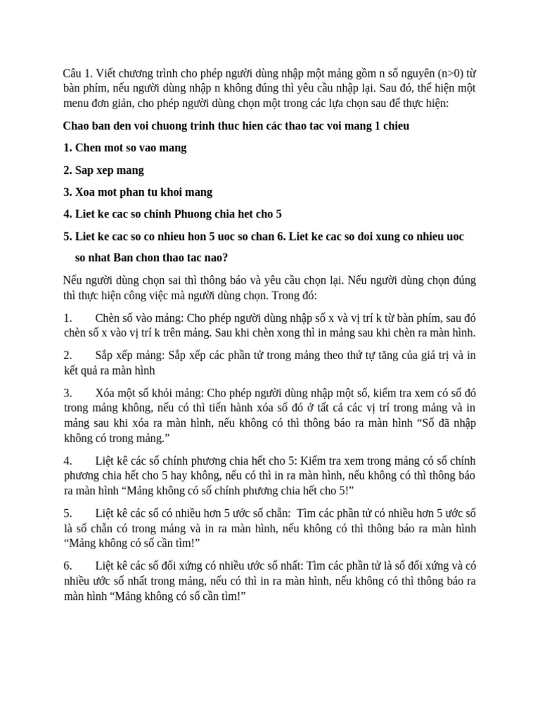 Bai Tap Lay 1 Cot Diem Qua Trinh | PDF