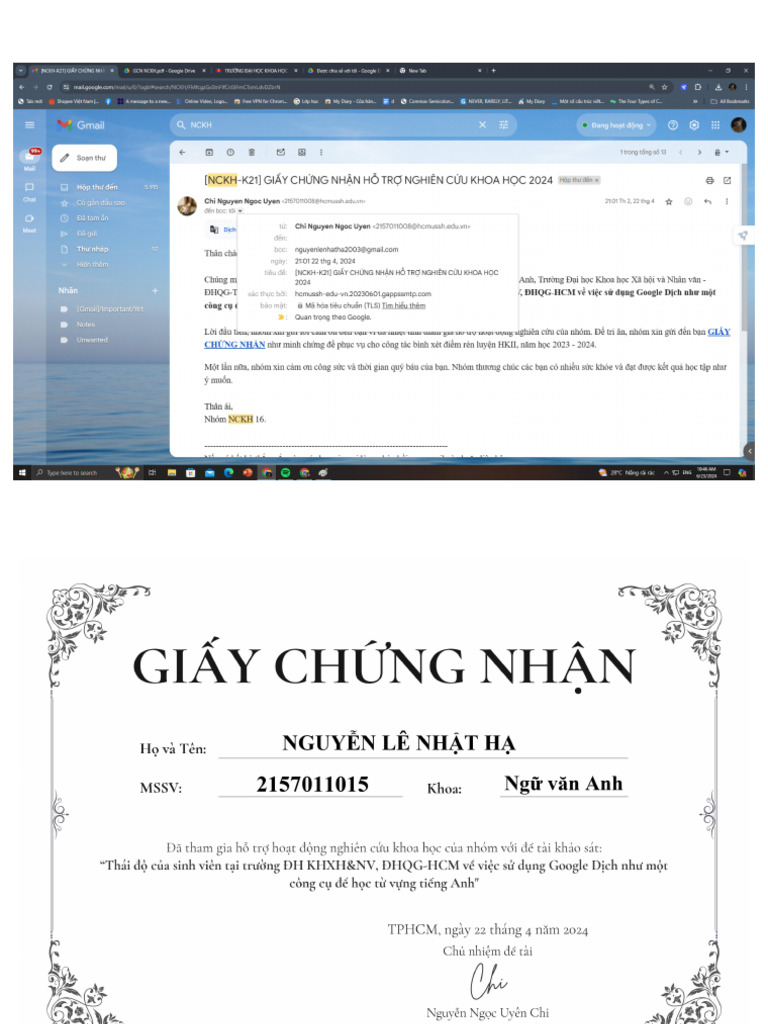 NCKH 2024 Hình NH 0 Đã G P | PDF