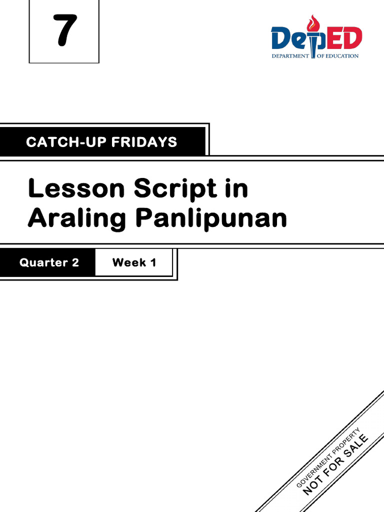 2024 Ls g7 Cuf q2 Week1 AP Reading | PDF