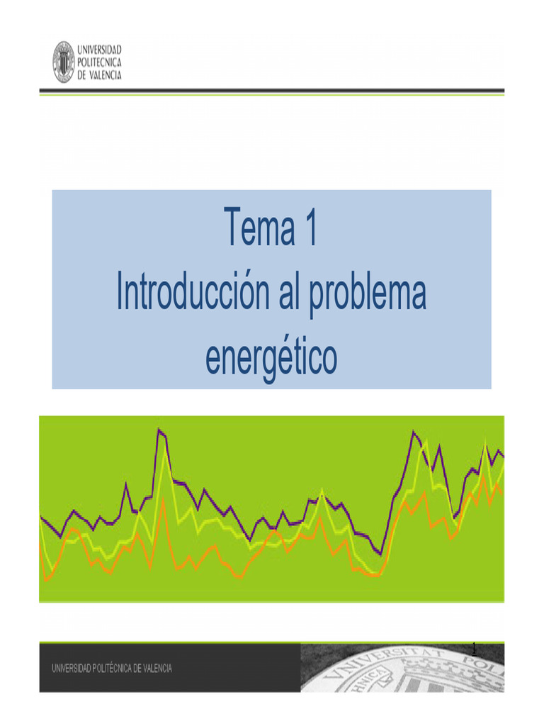 Giti Tema 1 2019-20 | PDF | Energía renovable | Desarrollo energético