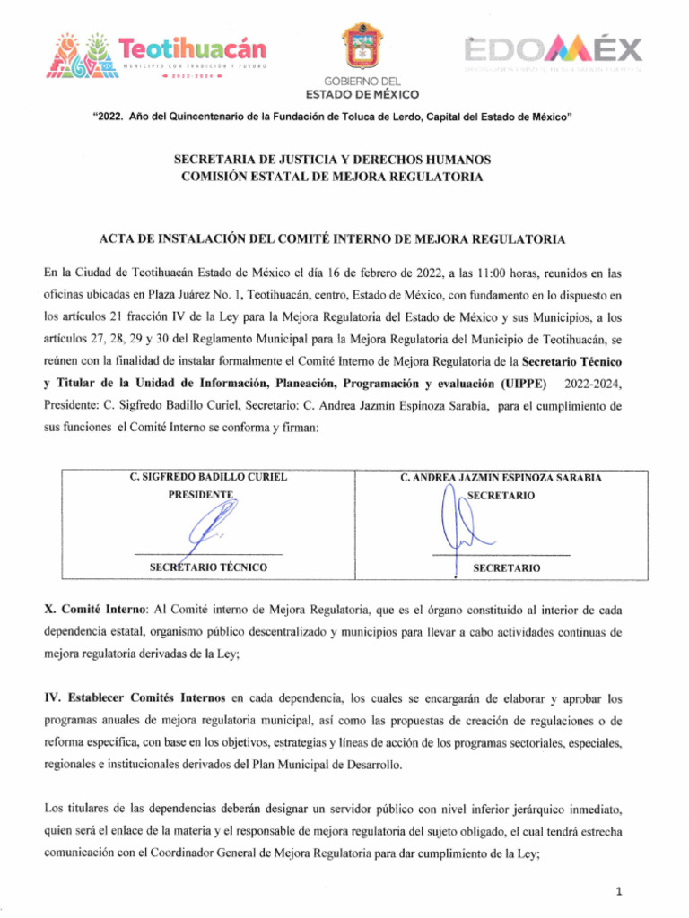 Secretario Tecnico Uippe | PDF