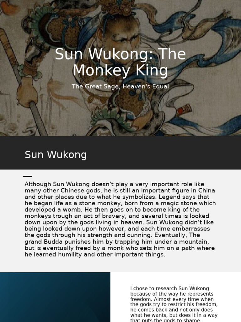 Sun Wukong | PDF | History | General Fiction
