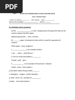 Grade 3 Cambridge Math Past Paper | PDF