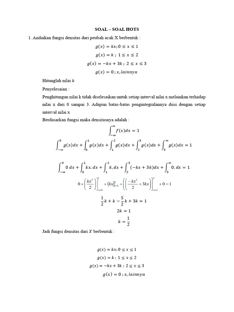 Soal Hots | PDF | Metode & Bahan Ajar