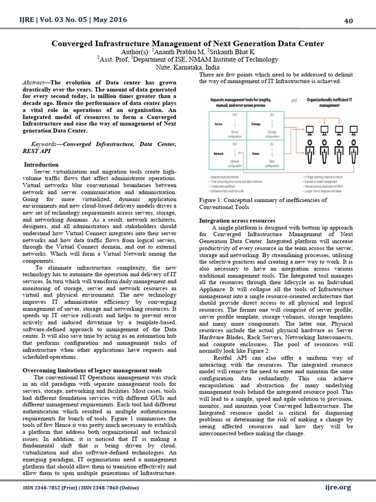 Converged_Infrastructure_Management_of_N | PDF | Computer Network | Computing