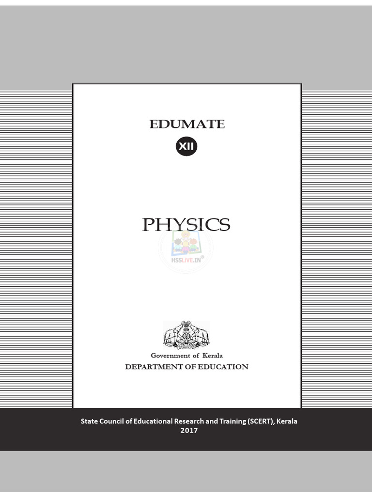 Hsslive Xii Edumate Physics | PDF