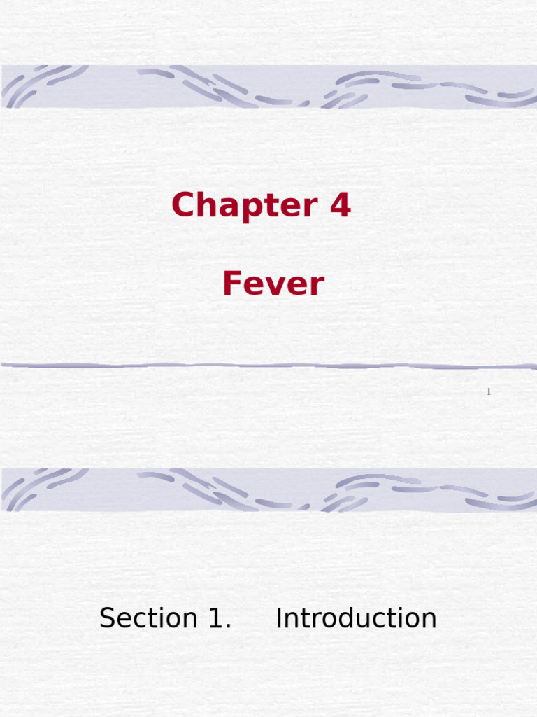 Understanding Fever: Causes and Mechanisms | PDF | Fever | Interferon