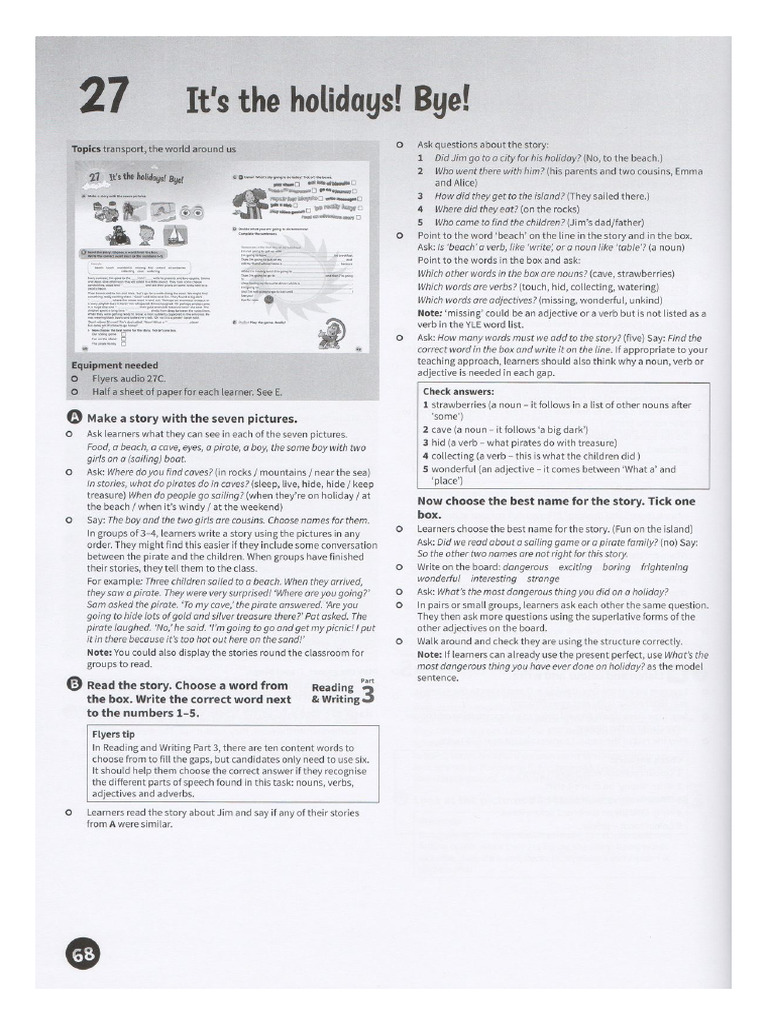 Unit 27 - Flyer TB | PDF