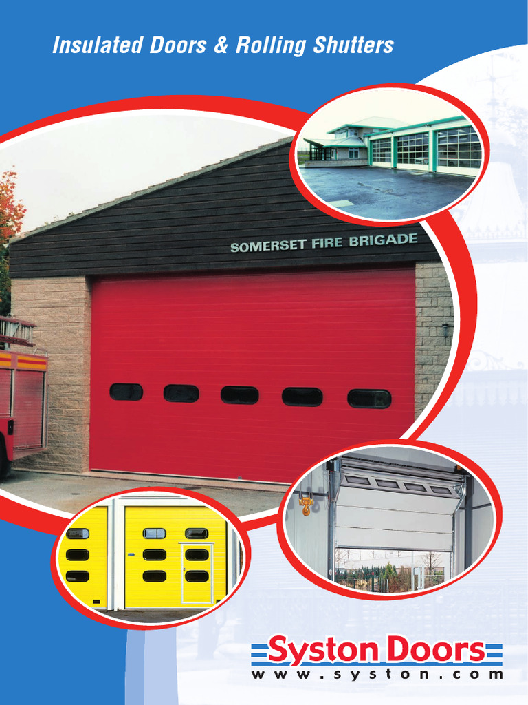 Brochure Insulated Doors and Rolling Shutters | PDF | Door | Window