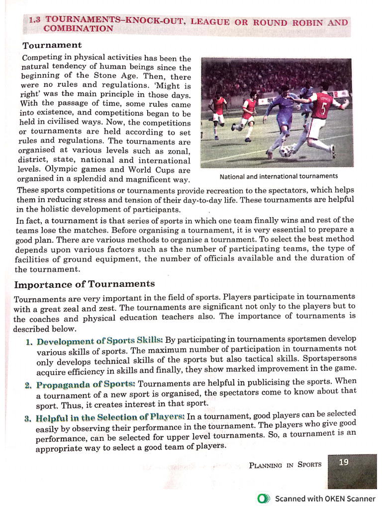 Types of Tournament | PDF