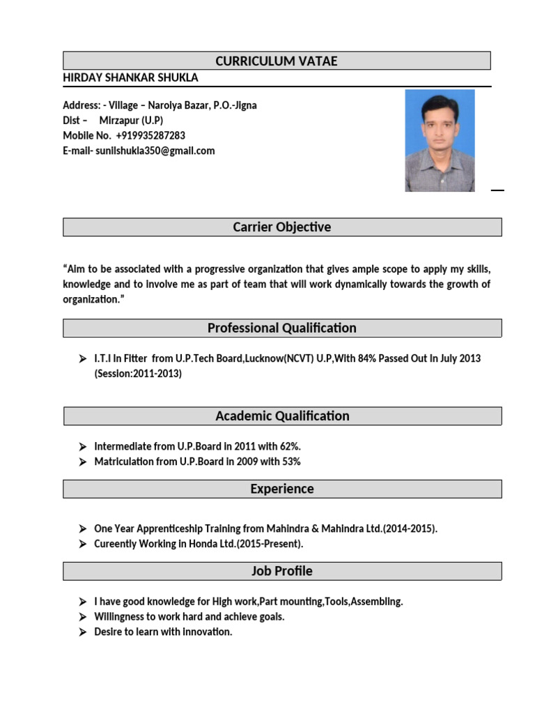 Hirday Resume | PDF
