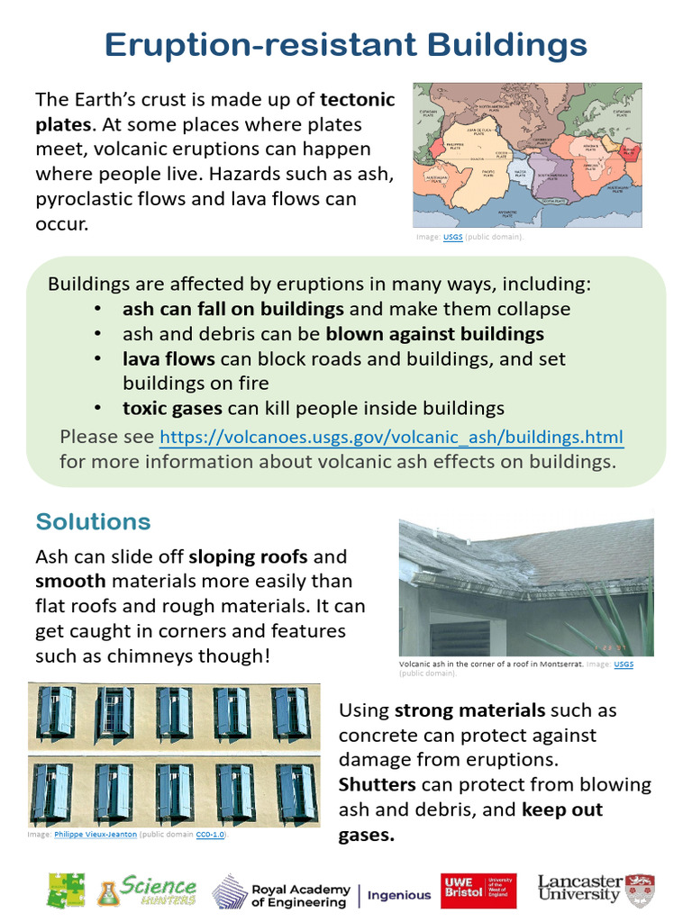 Eruption-Resistant Building Solutions | PDF | Volcano | Types Of ...