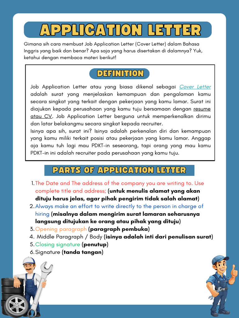 Application Letter | PDF